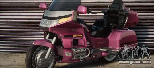 Honda Goldwing GL1500 1992 Pink for GTA San Andreas