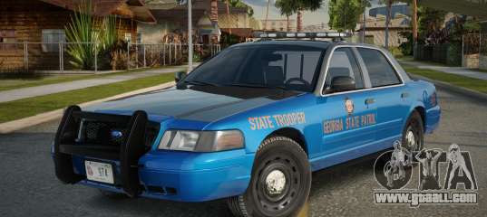 Georgia State Patrol 2011 Ford Crown Victoria for GTA San Andreas