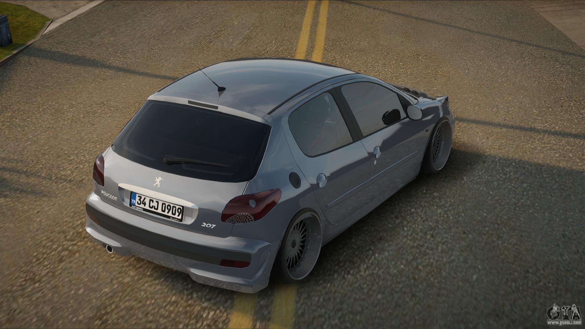 Peugeot 206 DK V1.2 for GTA San Andreas