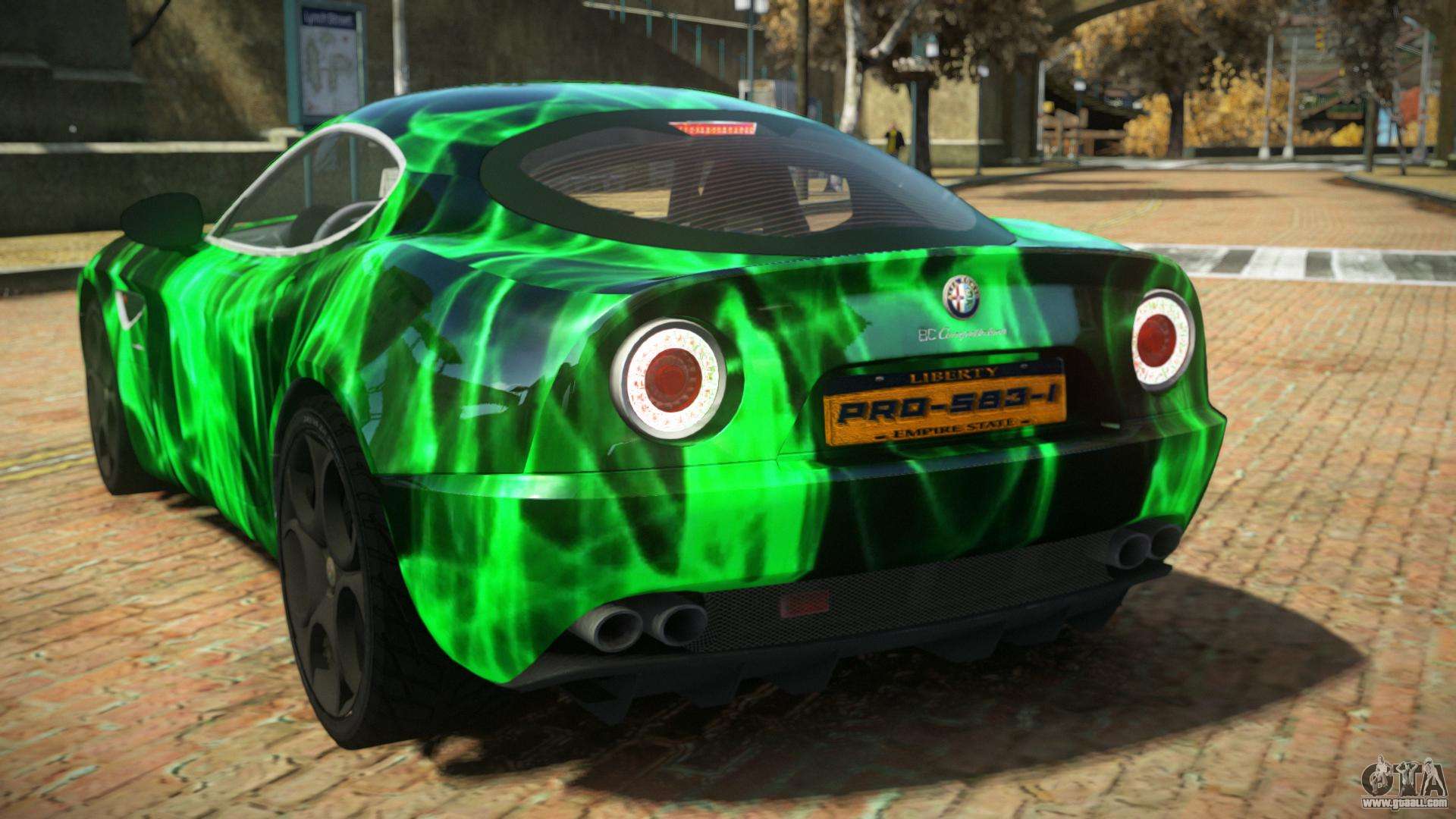 Alfa Romeo 8C Dalofy S2 for GTA 4