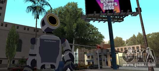 ATLAS 001 by Boston Dynamics for GTA San Andreas