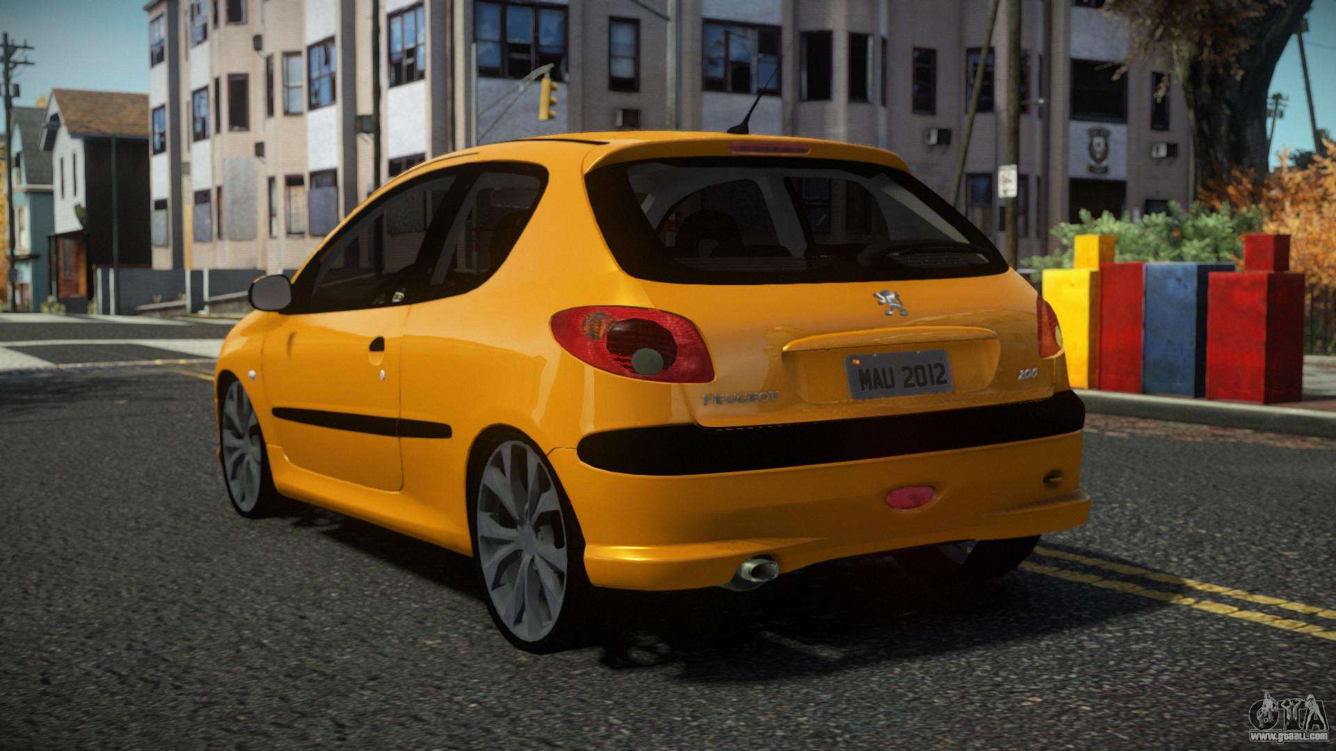 Peugeot 206 CT6-Hl for GTA 4