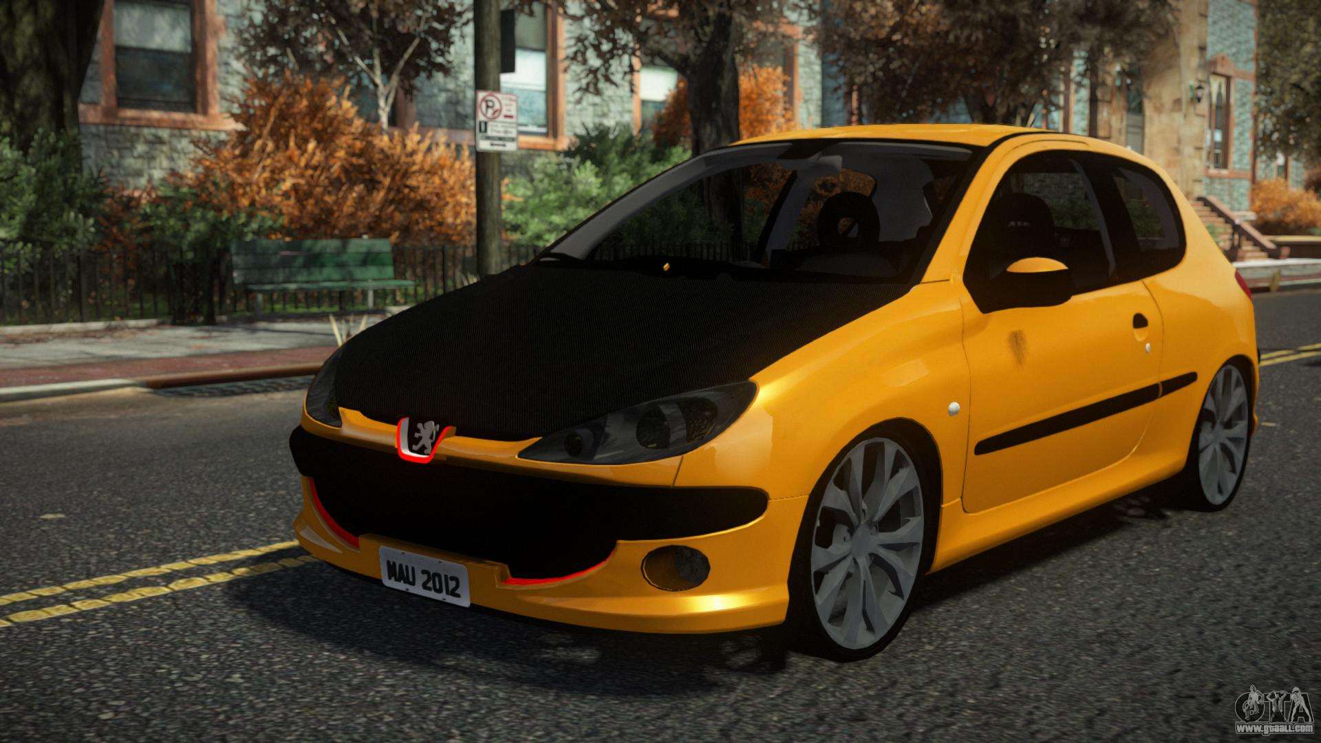 Peugeot 206 CT6-Hl for GTA 4