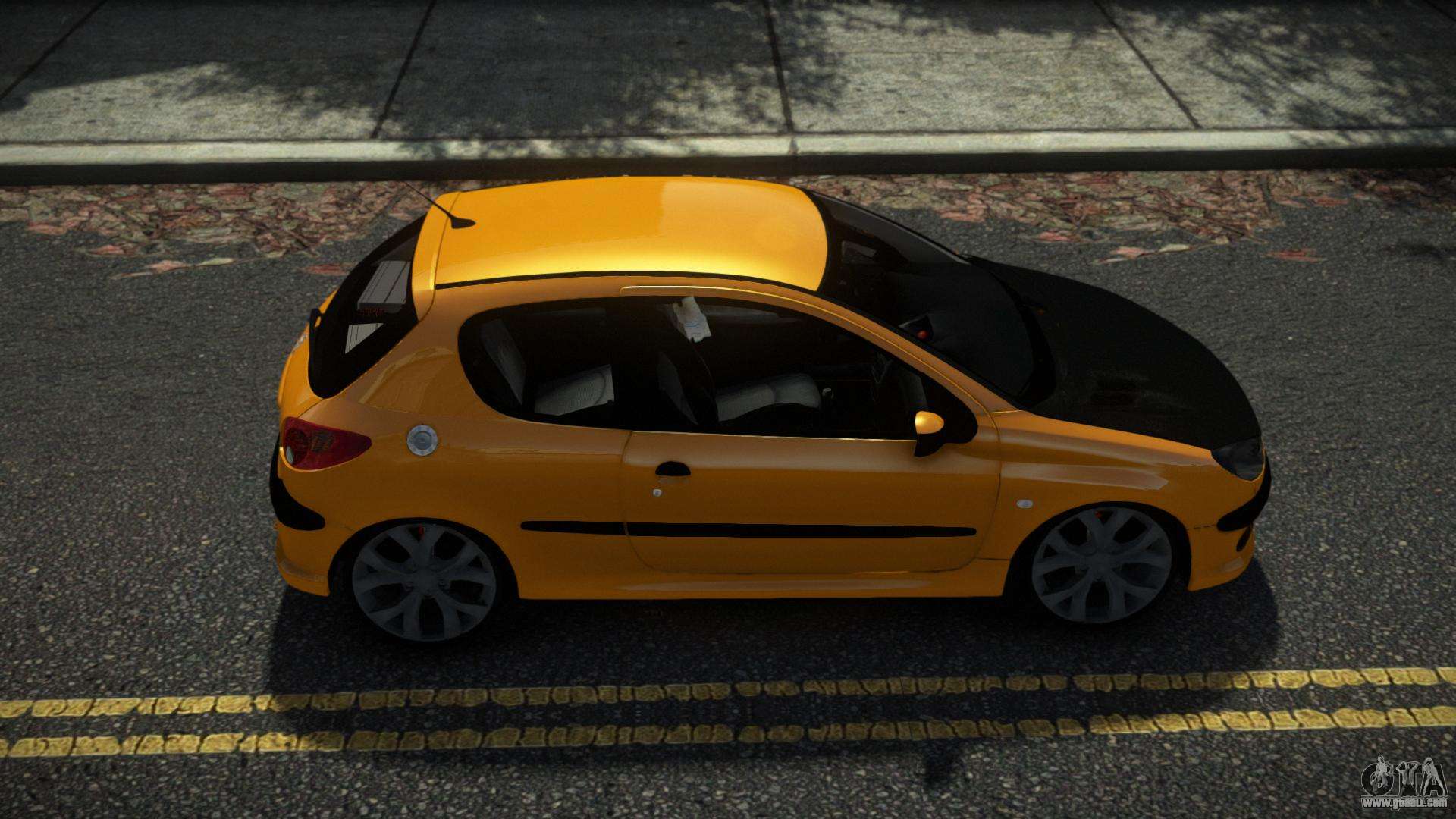 Peugeot 206 CT6-Hl for GTA 4