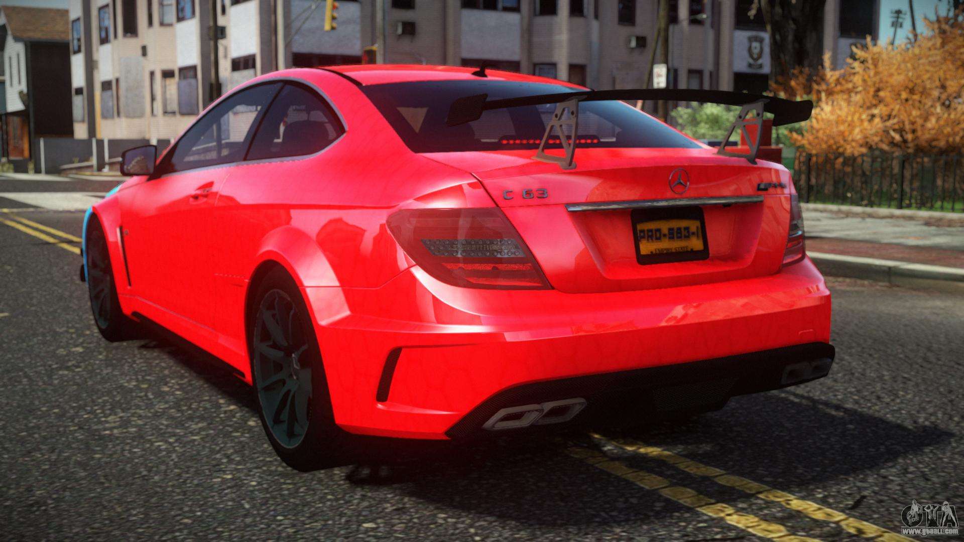 Mercedes-Benz C63 AMG Hugrax S3 for GTA 4