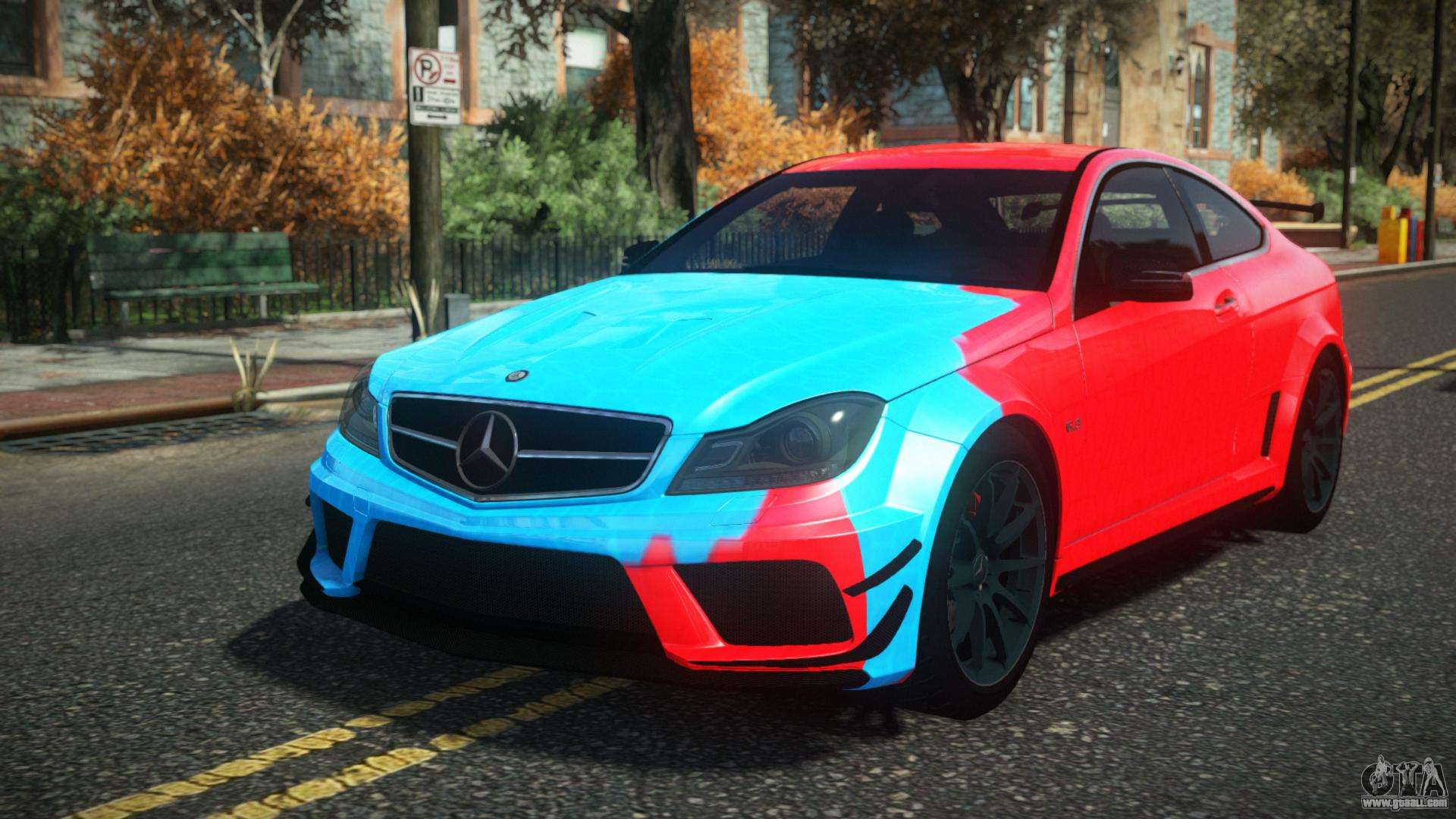 Mercedes-Benz C63 AMG Hugrax S3 for GTA 4