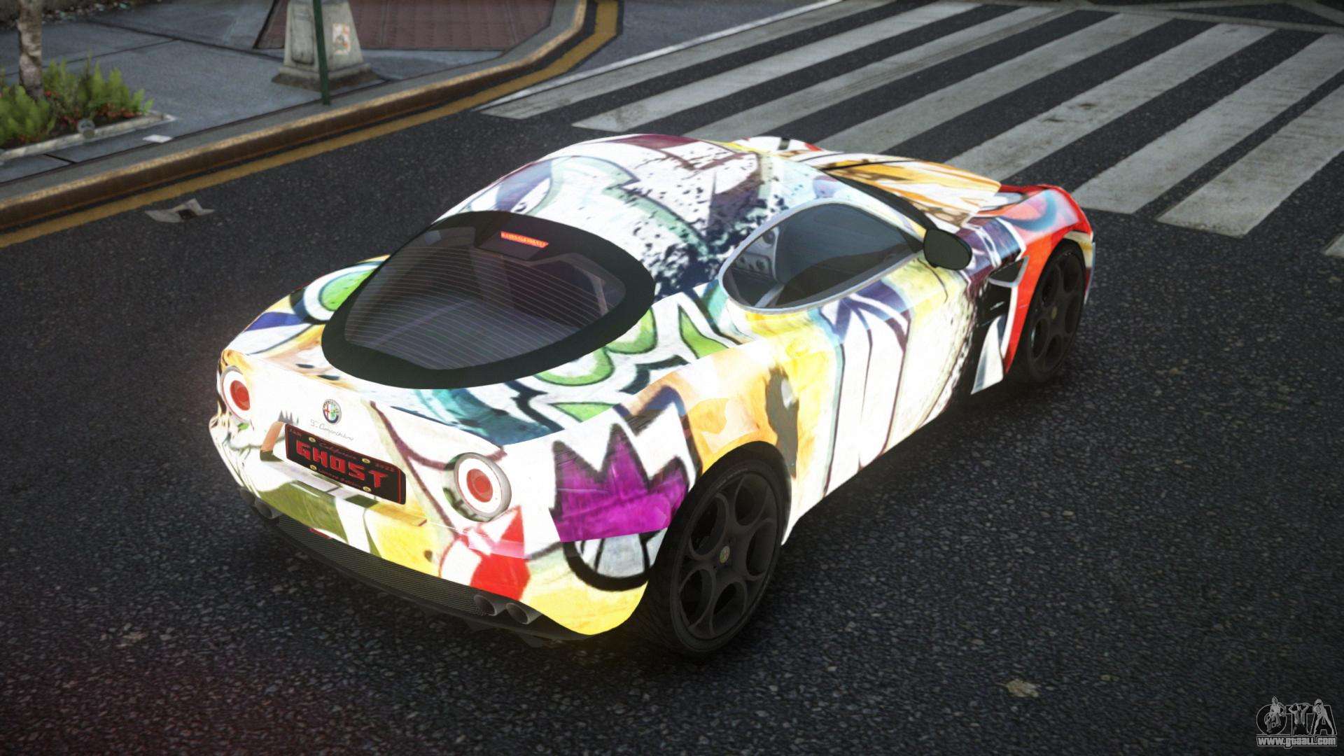 Alfa Romeo 8C Rlyen S2 for GTA 4