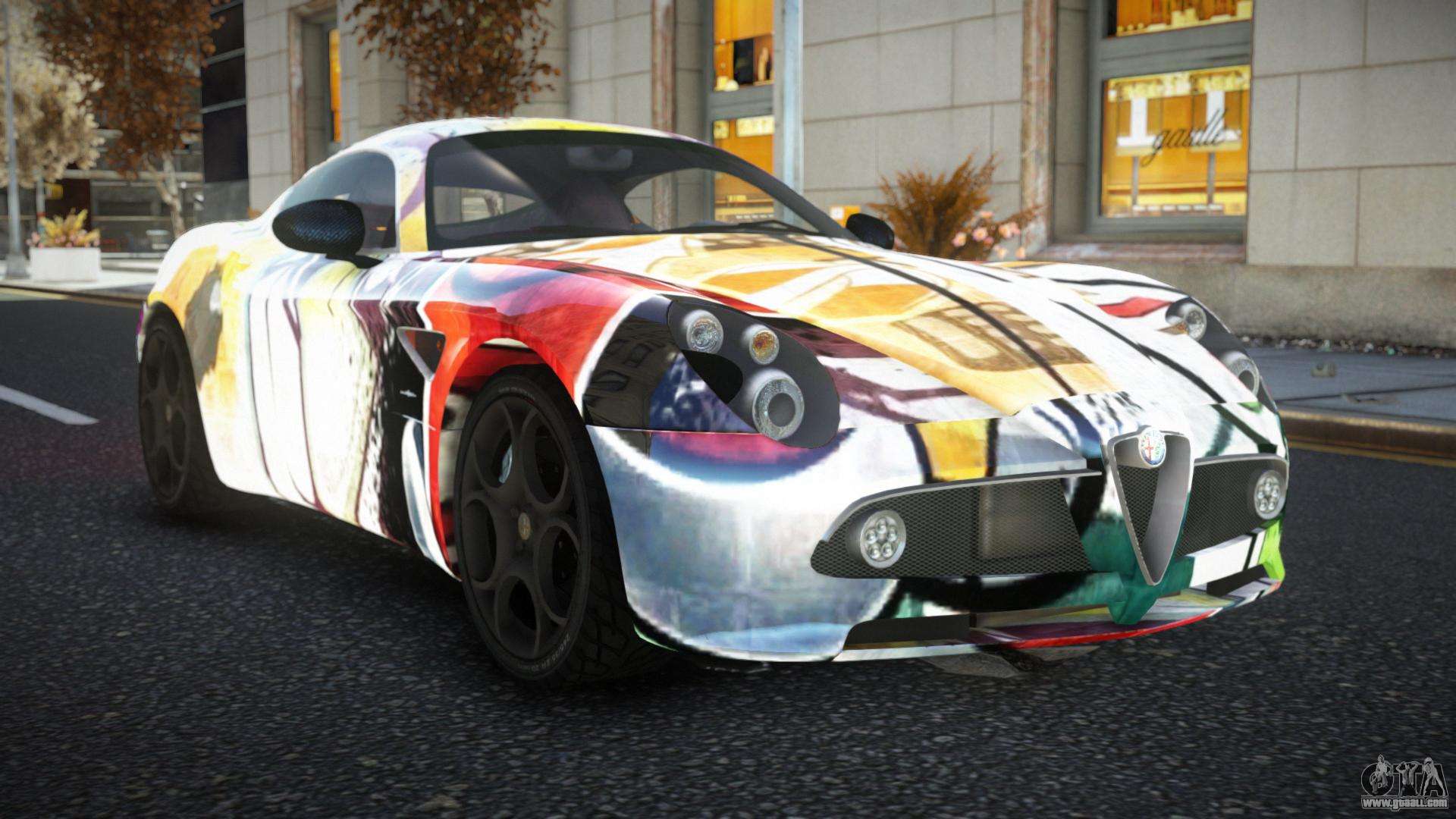 Alfa Romeo 8C Rlyen S2 for GTA 4