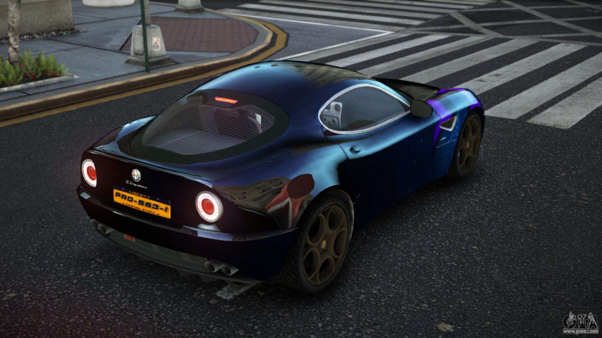 Alfa Romeo 8C DFL S2 for GTA 4