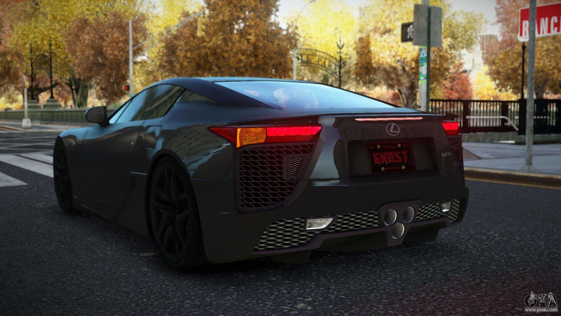 Lexus LFA Minena for GTA 4