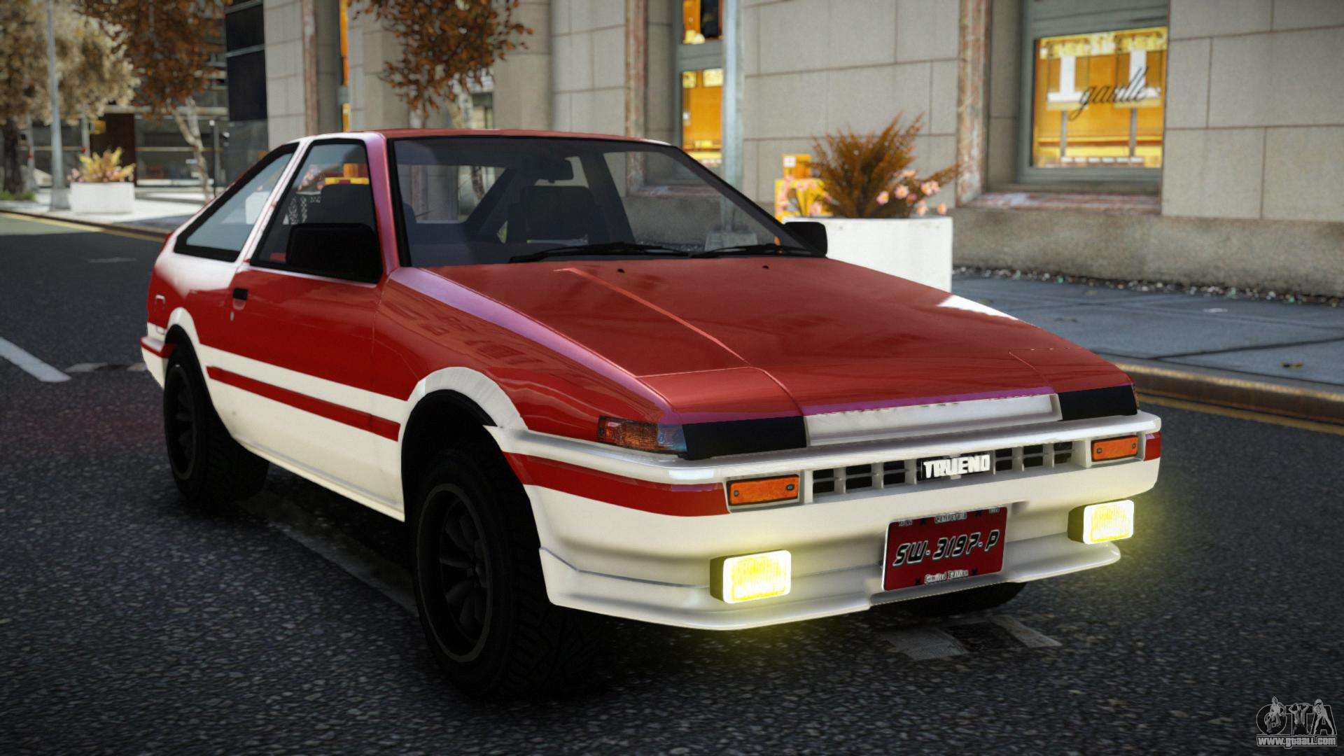 Toyota AE86 Festyhu for GTA 4