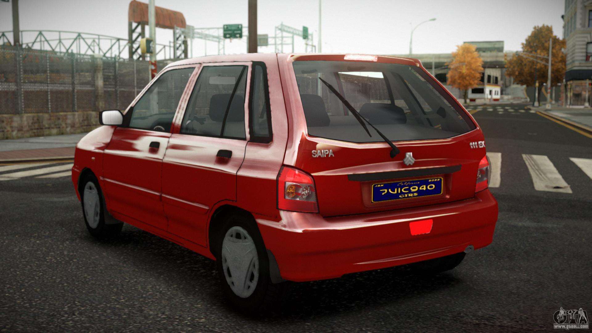 SAIPA Pride Gumikad for GTA 4