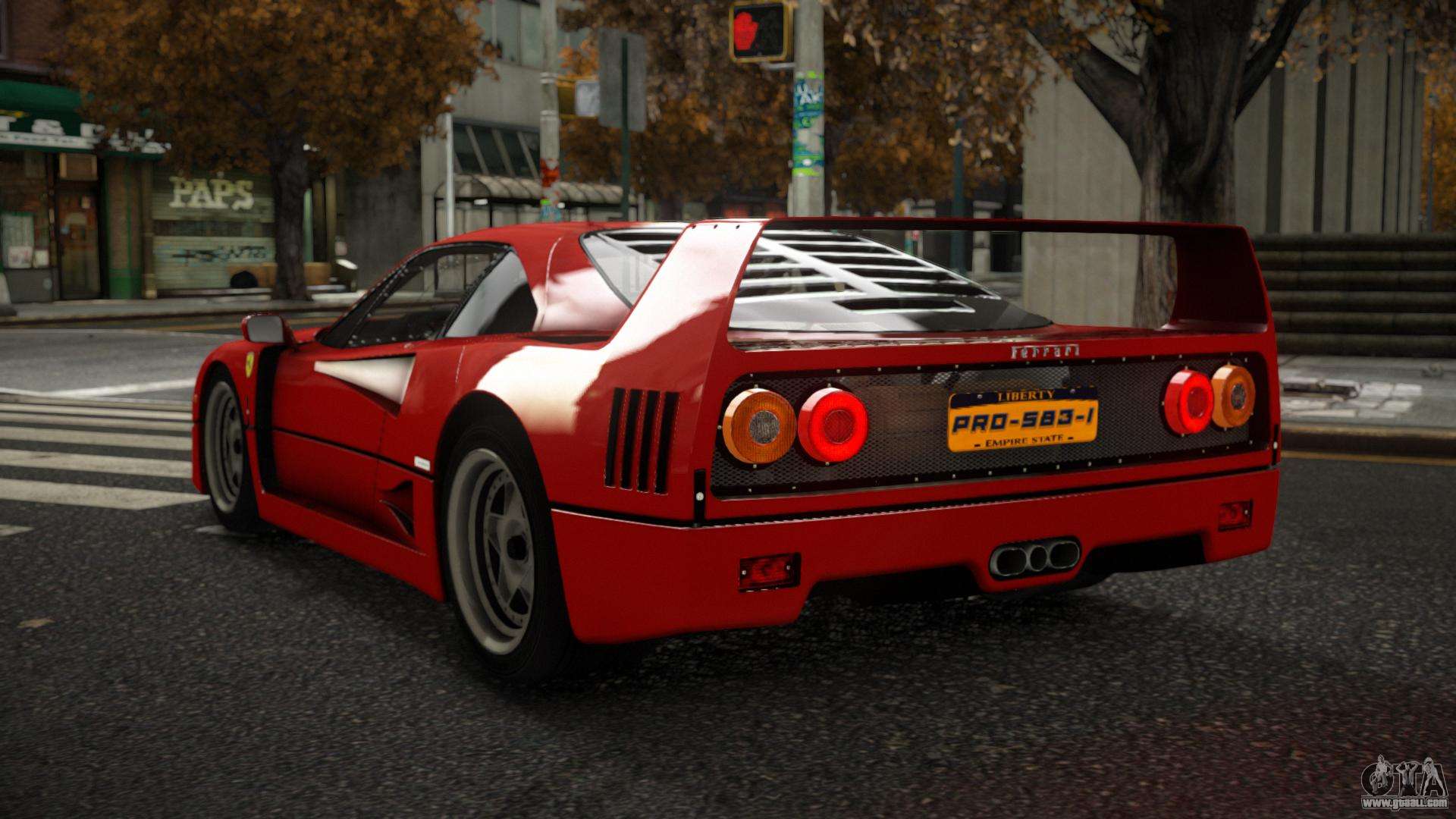 Ferrari F40 Libasan for GTA 4