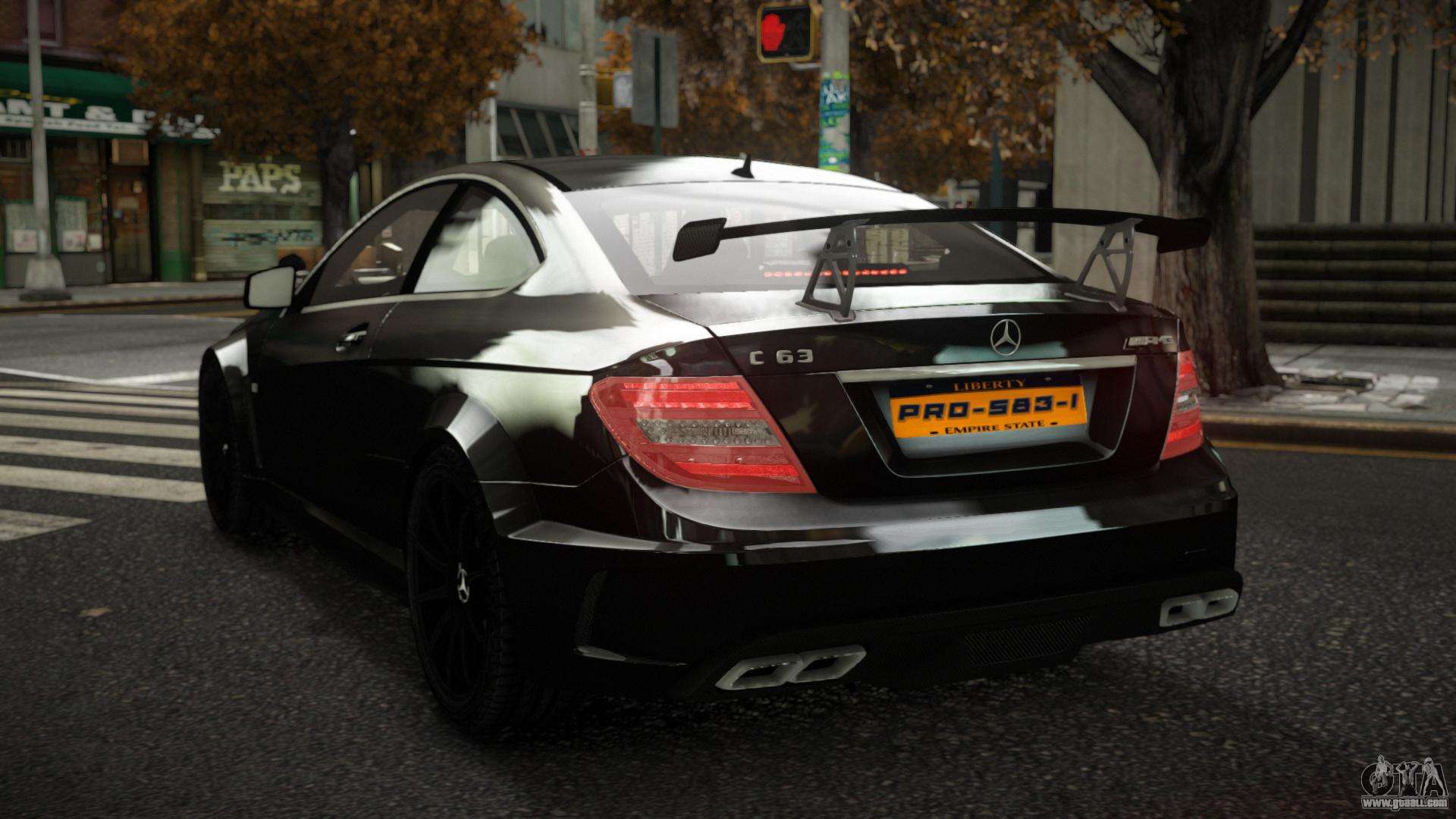 Mercedes-Benz C63 AMG Ladezoze for GTA 4