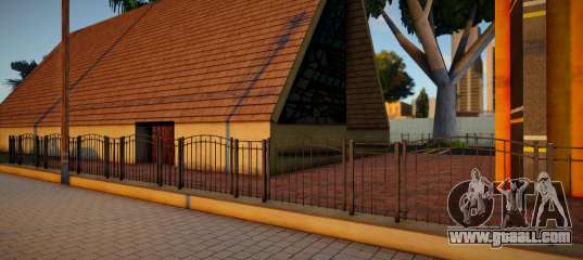 3D HD Metal Fence (Updated) for GTA San Andreas