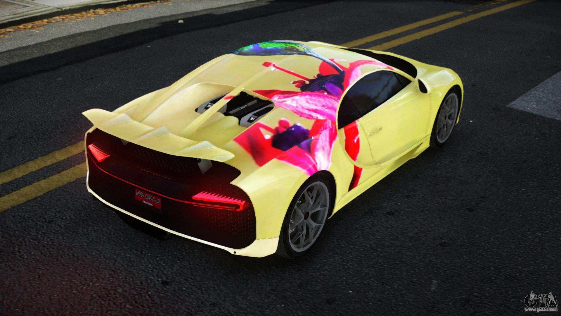 Bugatti Chiron Xisly S14 for GTA 4