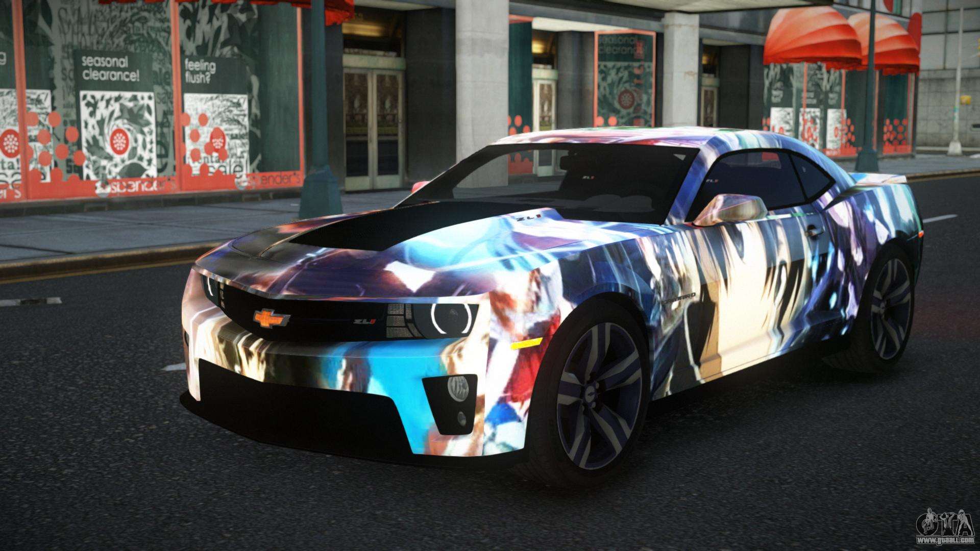 Chevrolet Camaro Sacayah S12 for GTA 4