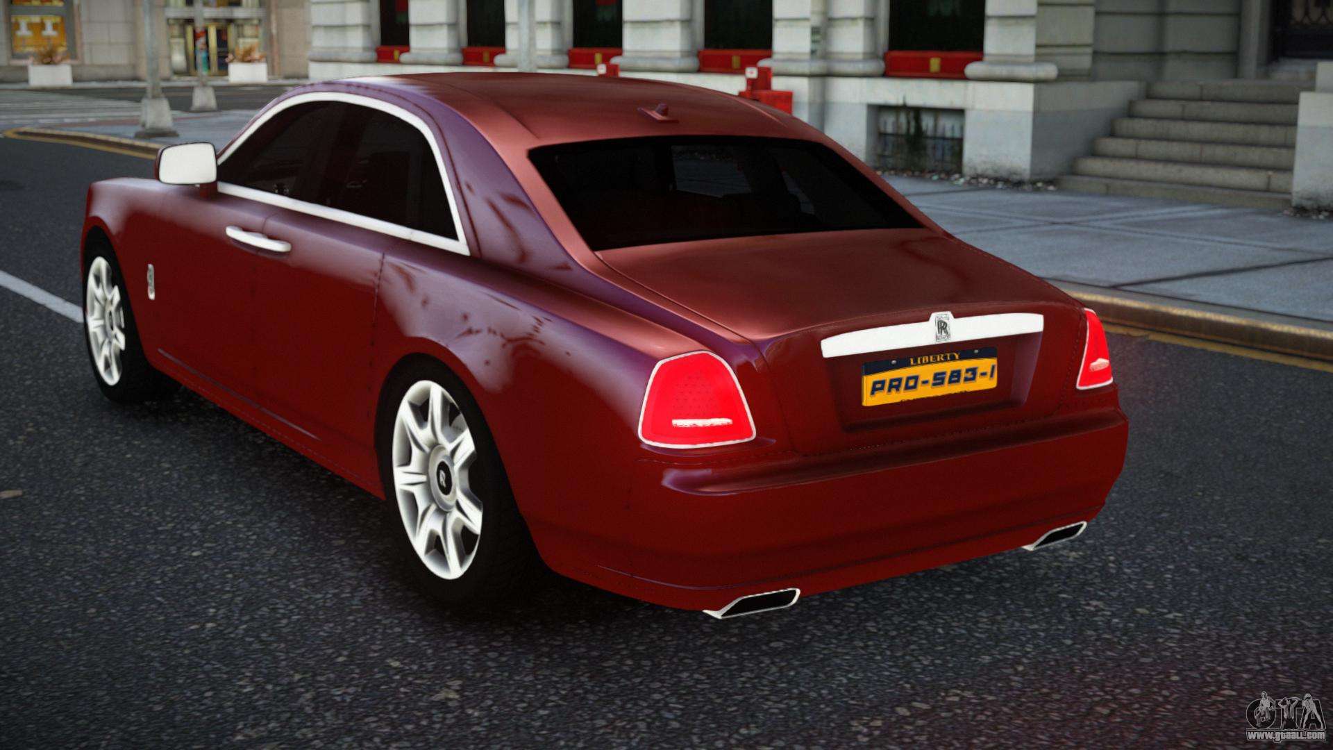 Rolls-Royce Ghost Nixijohav for GTA 4