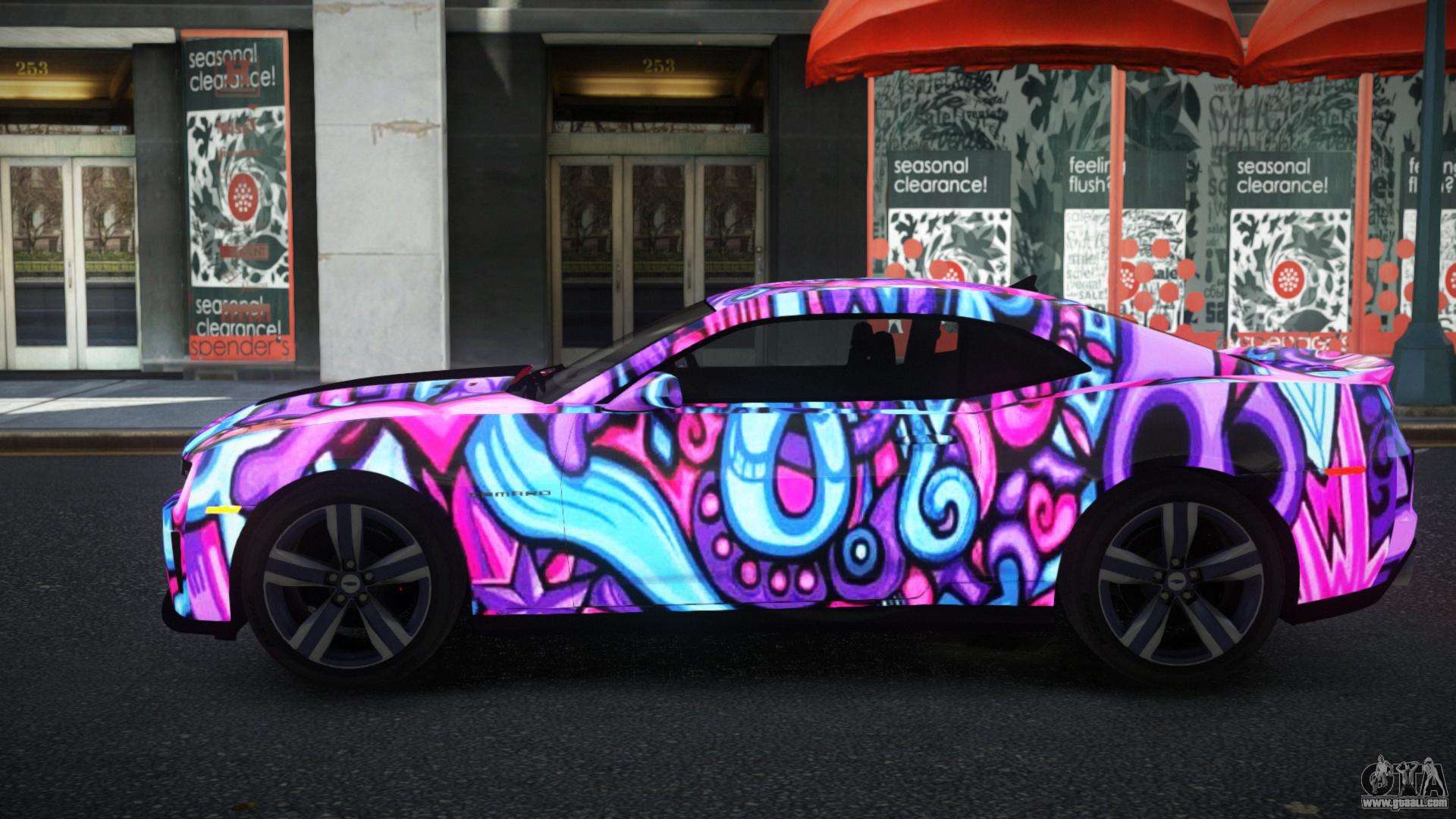 Chevrolet Camaro Sacayah S10 for GTA 4