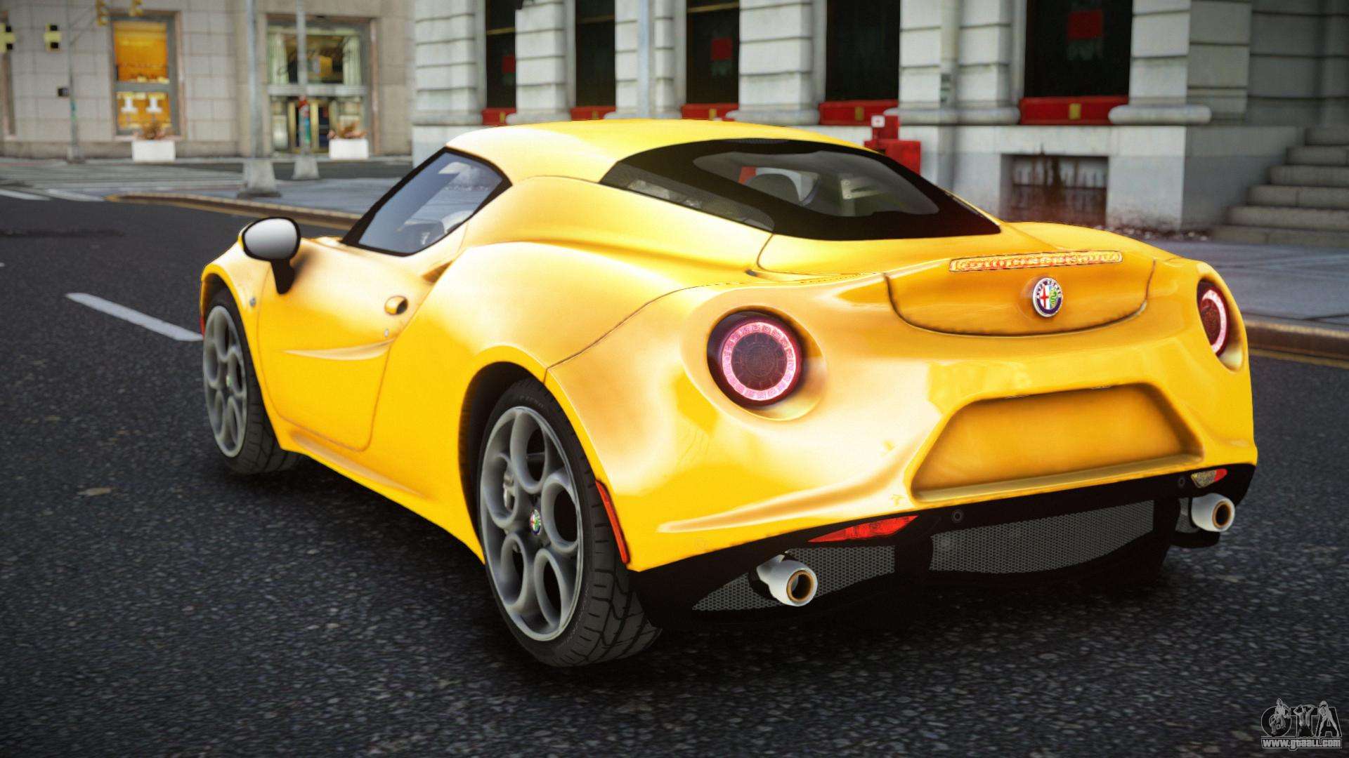 Alfa Romeo 4C Bikrop for GTA 4