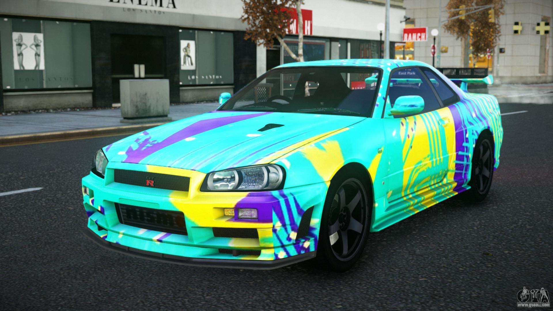 Nissan Skyline R34 Selyn S6 for GTA 4