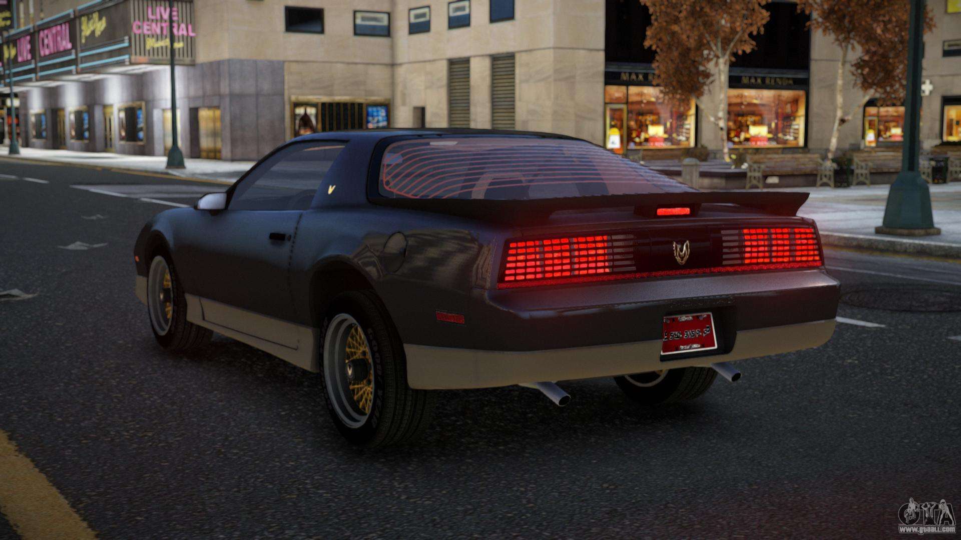 Pontiac Trans AM Tajok for GTA 4