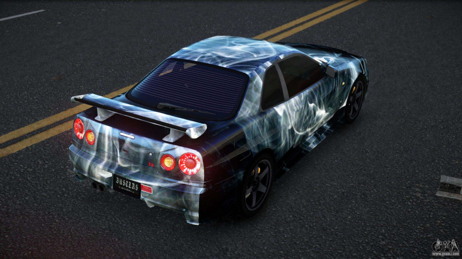 Nissan Skyline R34 Selyn S7 for GTA 4