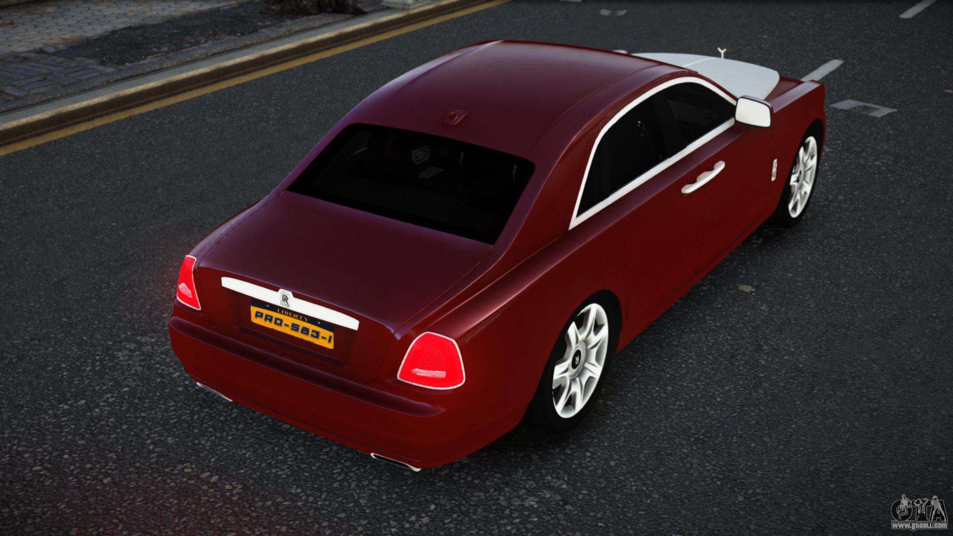 Rolls-Royce Ghost Nixijohav for GTA 4