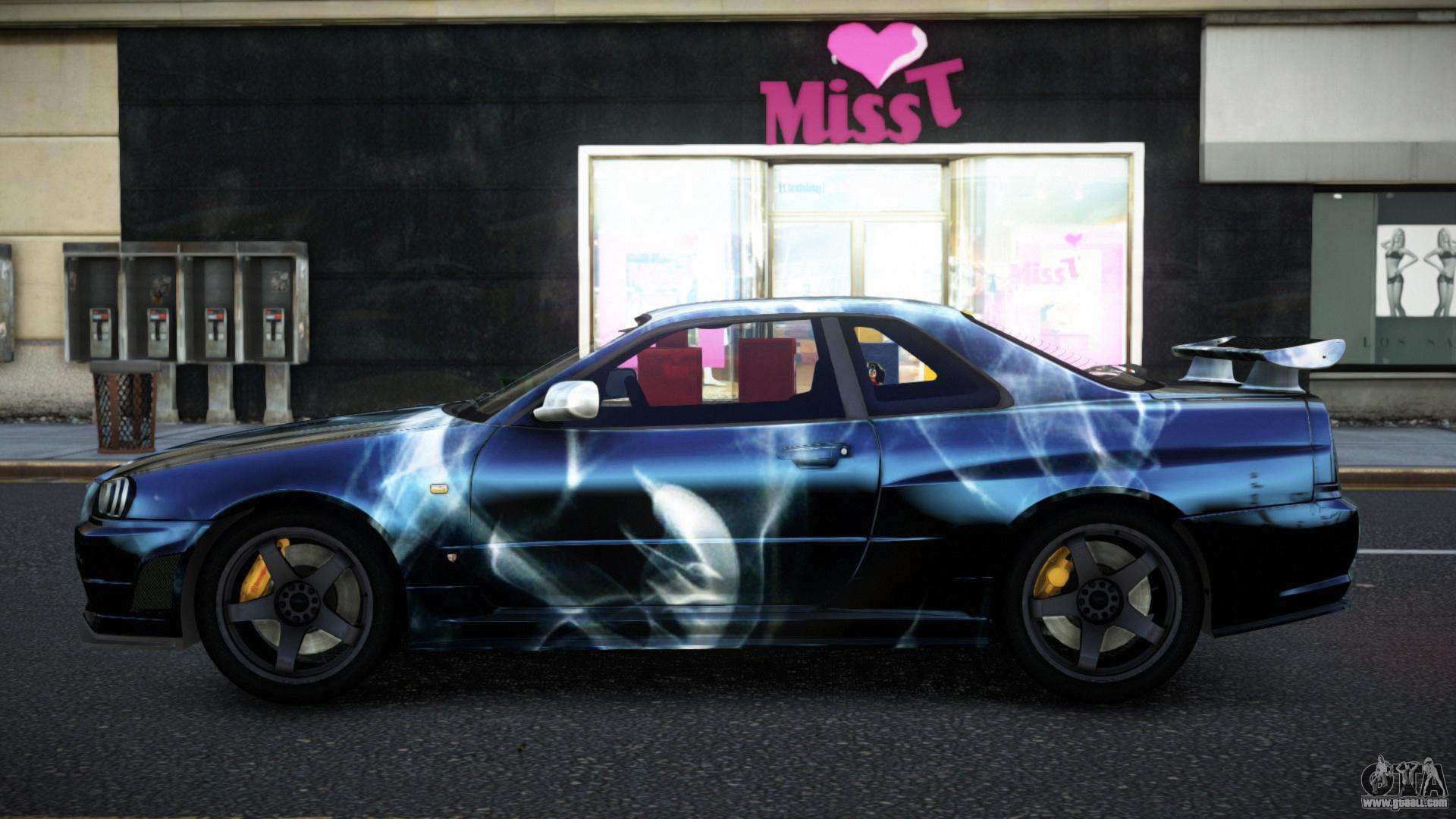 Nissan Skyline R34 Selyn S7 for GTA 4