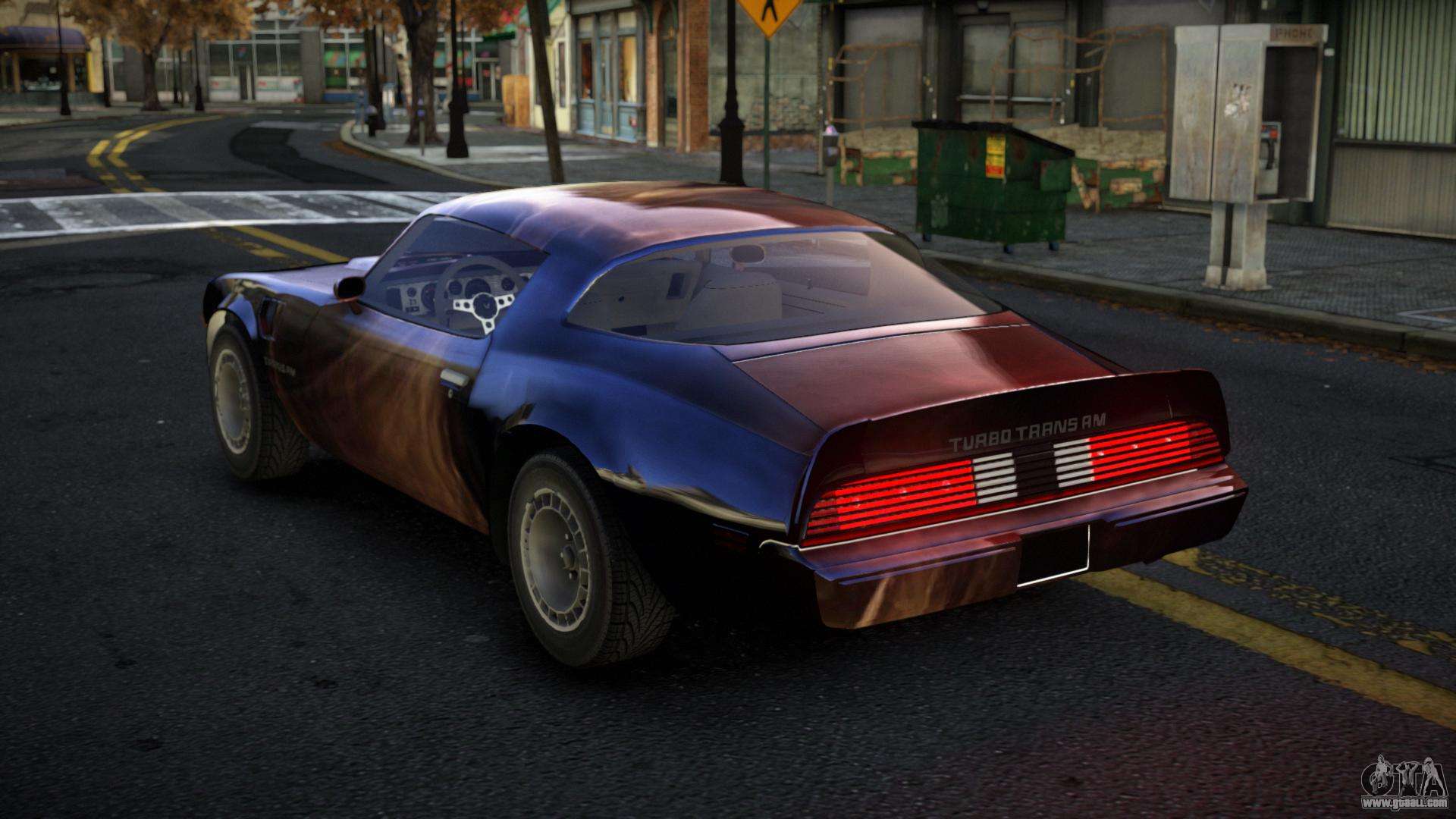 Pontiac Trans AM Exabin S8 for GTA 4